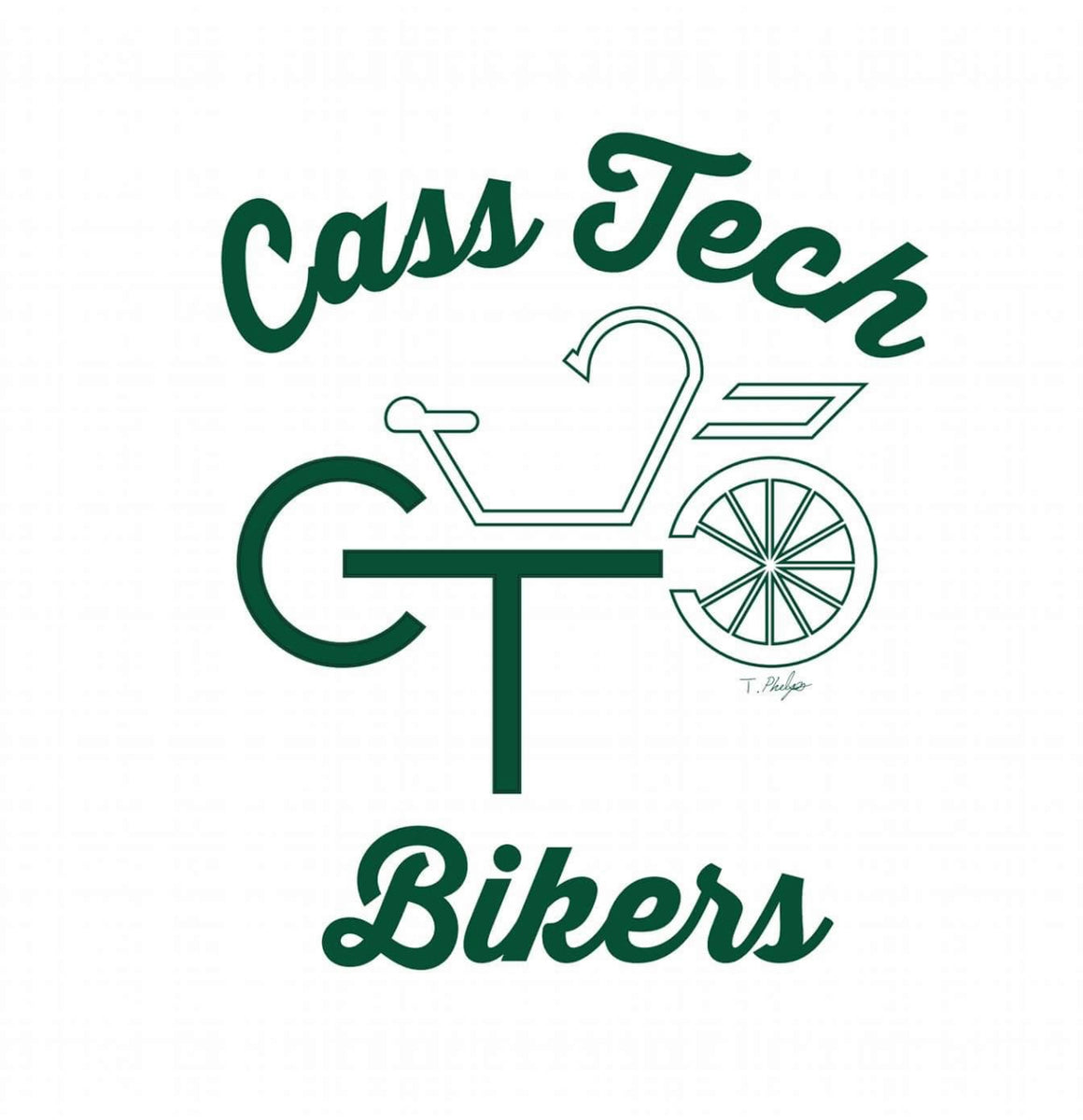 Cass Tech Bikers Long Sleeve T-shirt – Cass Tech Bicycle Club